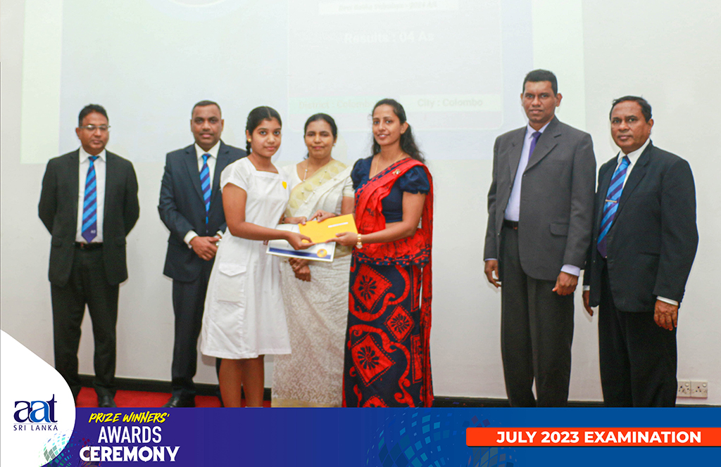 AAT Prize winners award ceremony (July 2023 examination) | The ...
