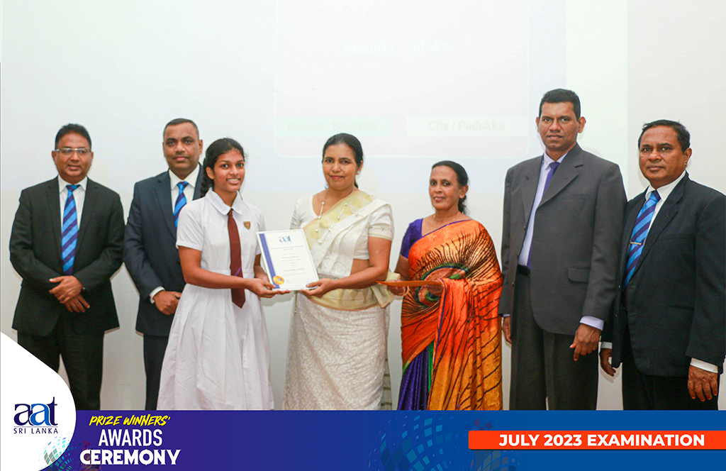 AAT Prize winners award ceremony (July 2023 examination) | The ...